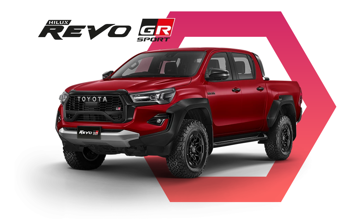 Toyota Hilux Revo GR Sport รุ่น Double Cab 4x4 2.8 GR Sport AT | TOYOTA ...